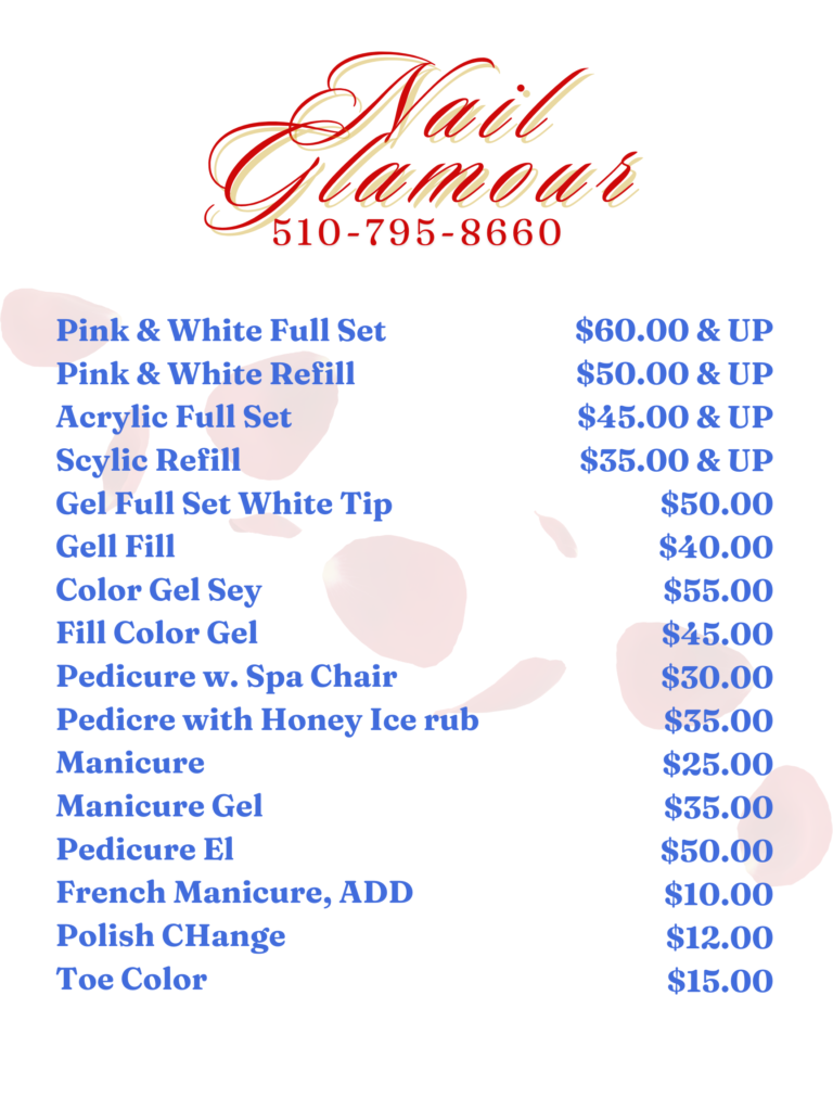 Prices - Nail Glamour